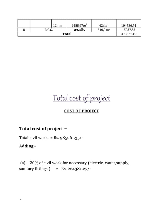 final year Project (civil) | DOCX