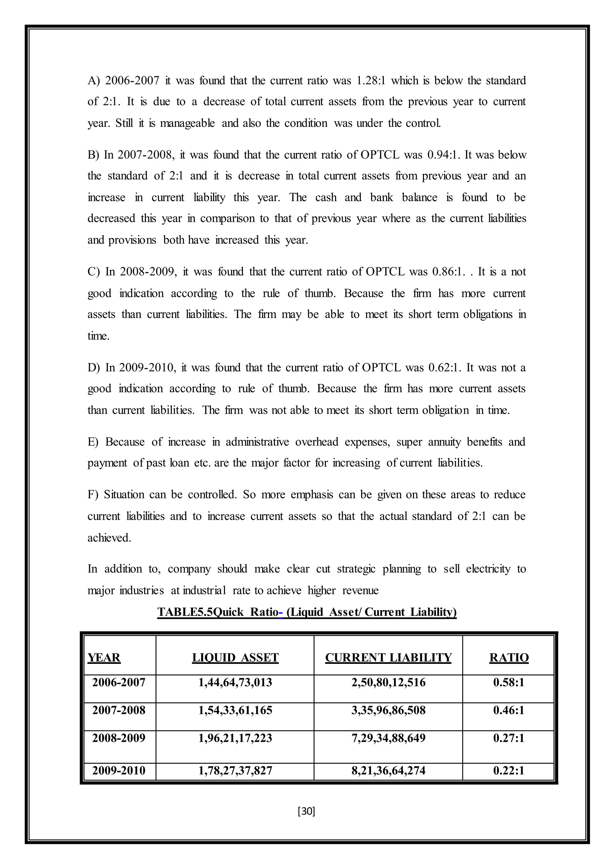 Project on working_capital_of_optcl | PDF