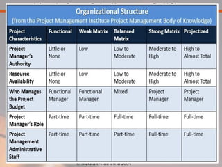 Project organisation structure | PPT