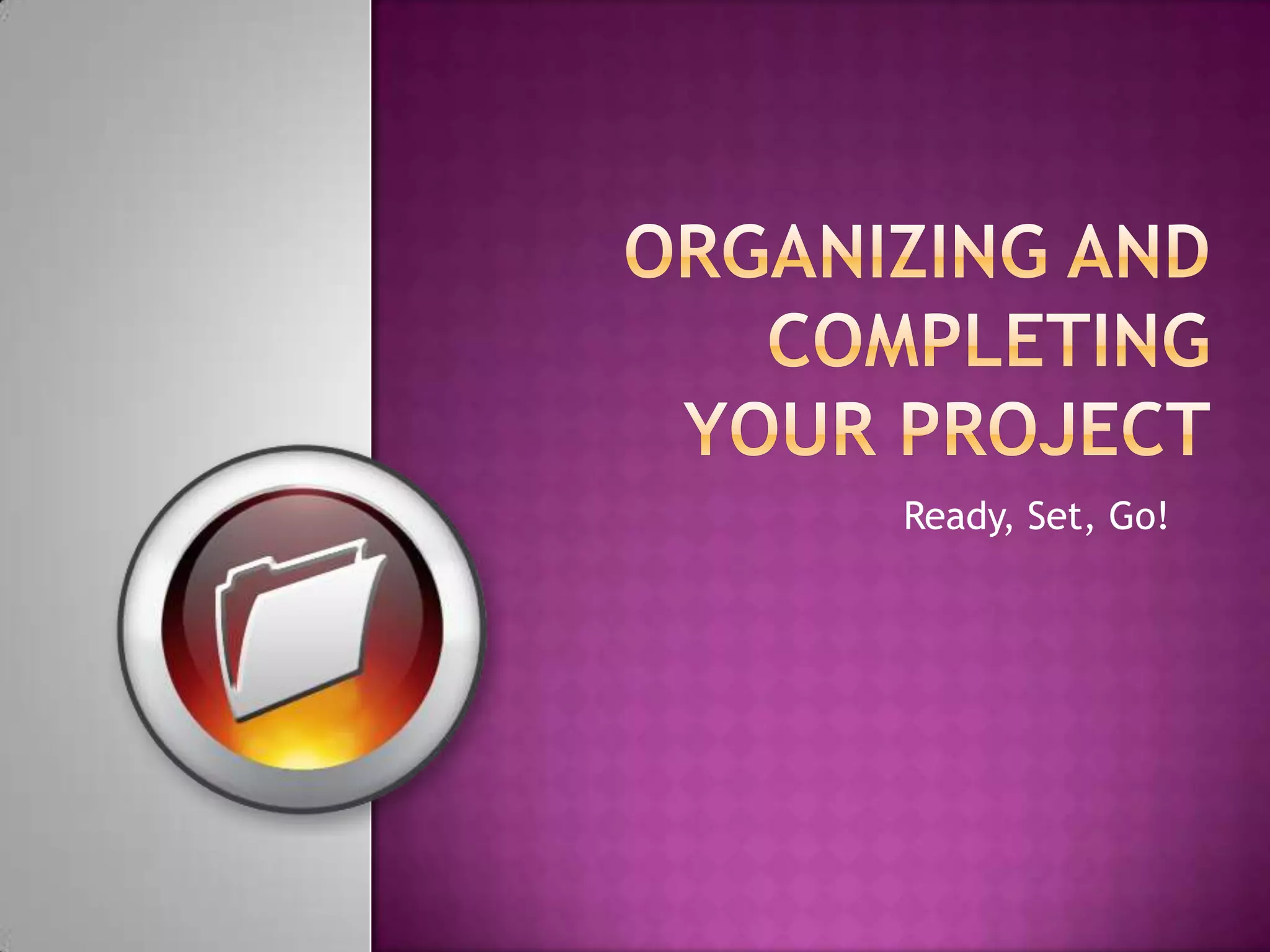 Project organization | PPT