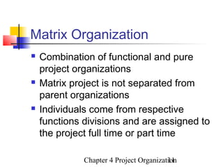 Project organization | PPT