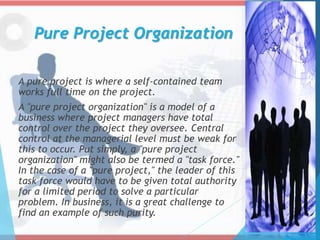 Project organization | PPSX