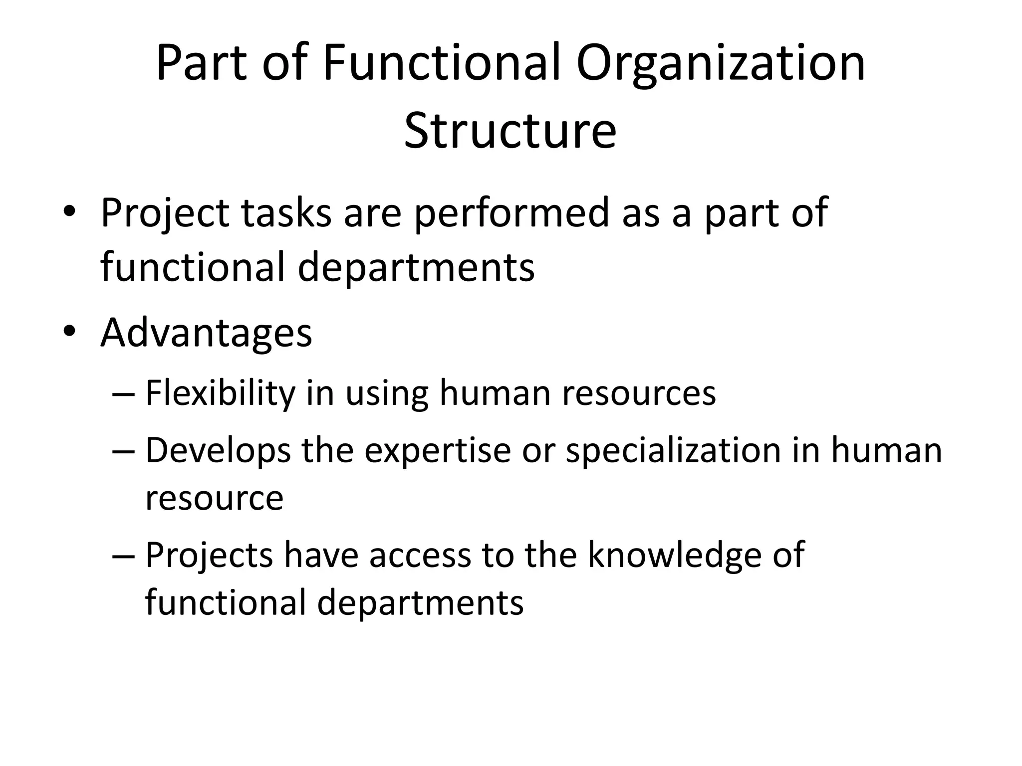 Project organization | PPTX