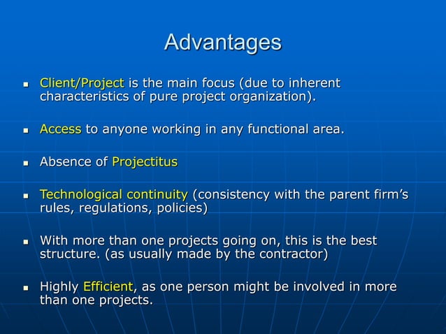 Project Organization.ppt