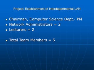 Project Organization.ppt