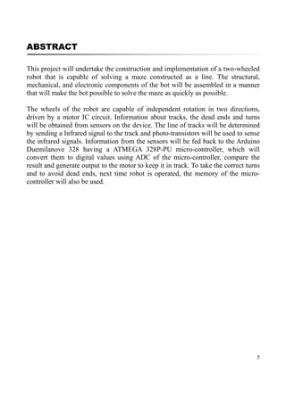 Line maze solver | PDF