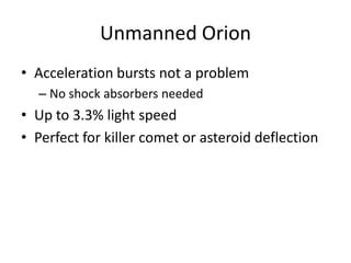 Project orion | PPTX