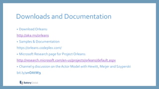 Project Orleans - Actor Model framework | PPTX