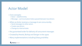 Project Orleans - Actor Model framework | PPTX