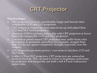 Projectors | PPTX | Home Entertainment Systems | Consumer Electronics
