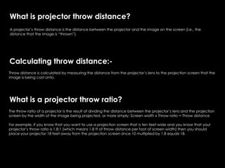 All about projector | PDF