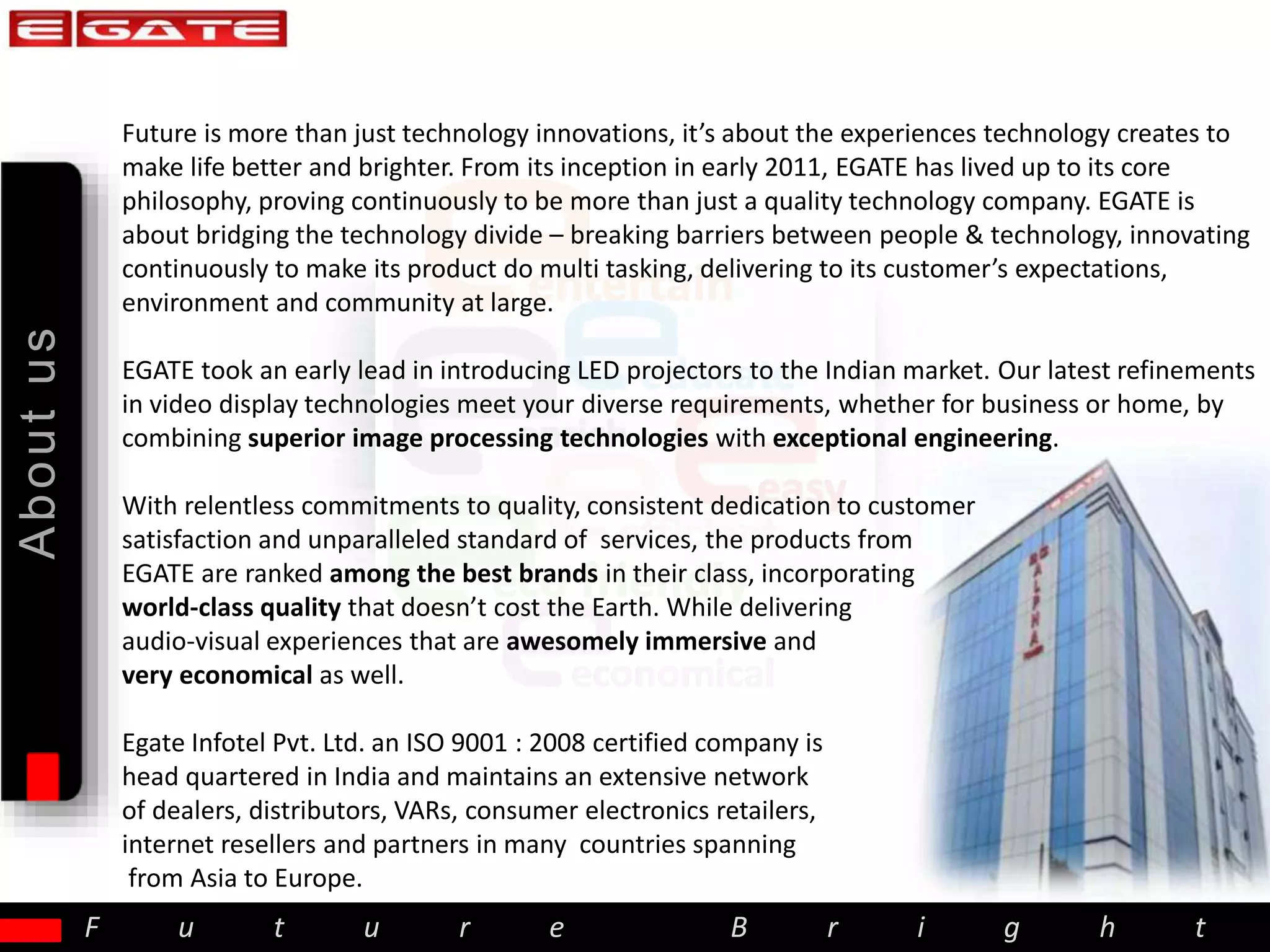 Projector specifications | PPT