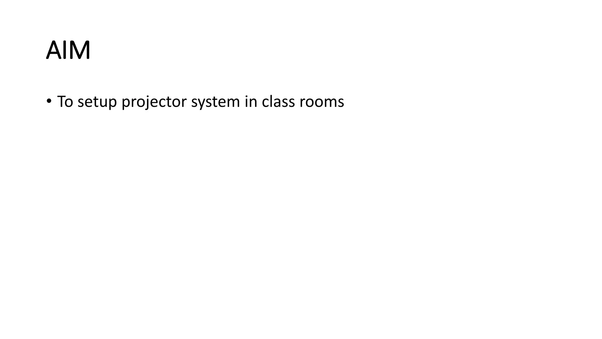 PROJECTOR WIRING.pptx