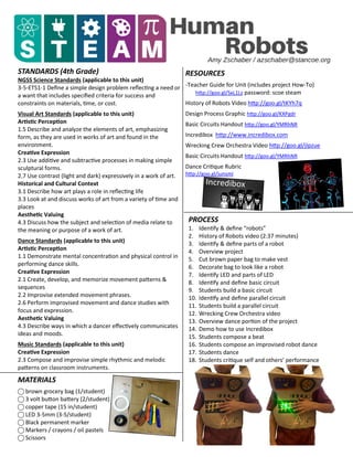 Project overview steam human robots | PDF | Robotics | Technology ...