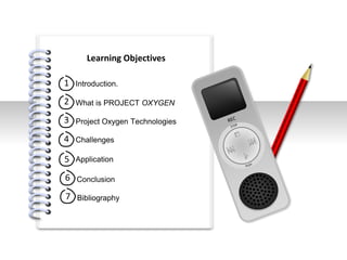 Project oxygen ppt | PPTX