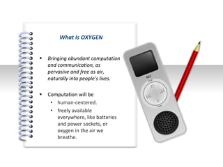 Project oxygen ppt | PPTX