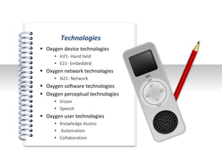 Project oxygen ppt | PPTX