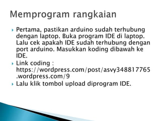 Sistem pengukuran berbasis arduino | PPT