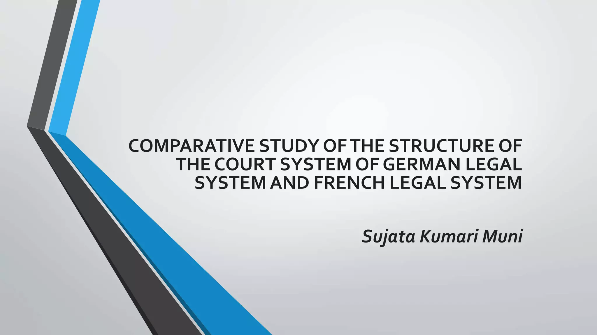 comparative legal system | PPTX