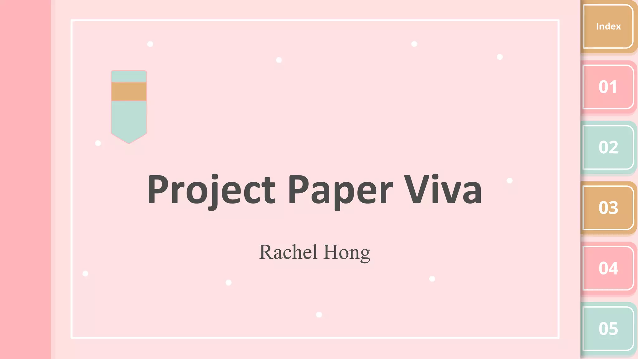 Research Project Paper Viva | PPT