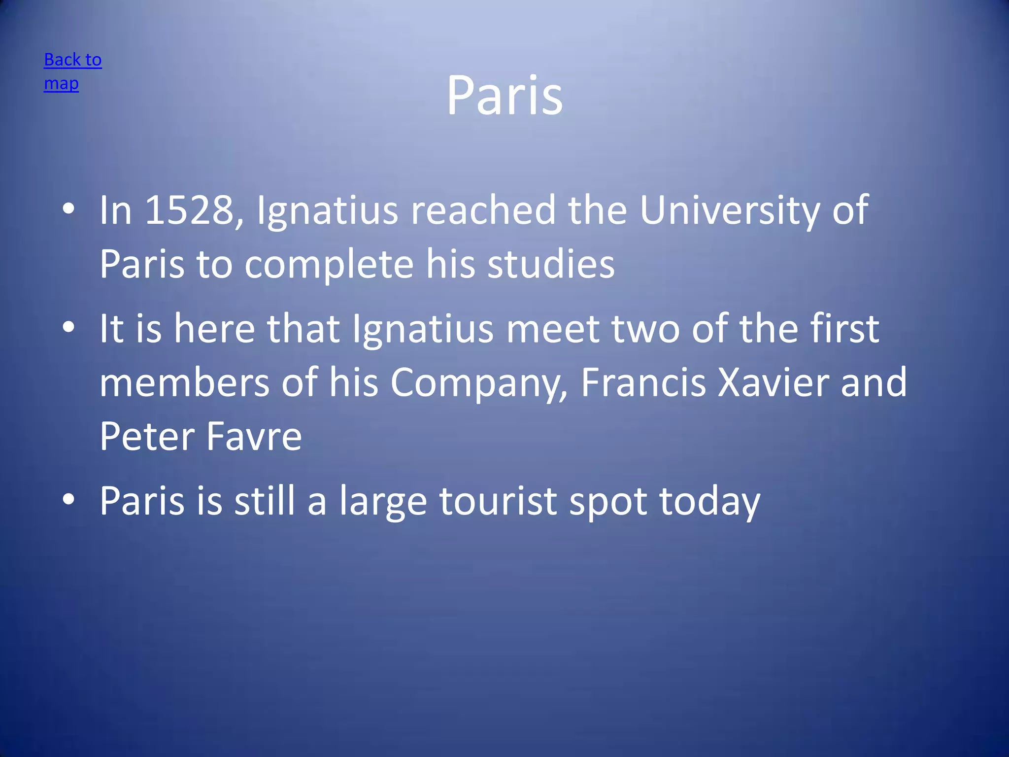 The Life of St. Ignatius | PPTX