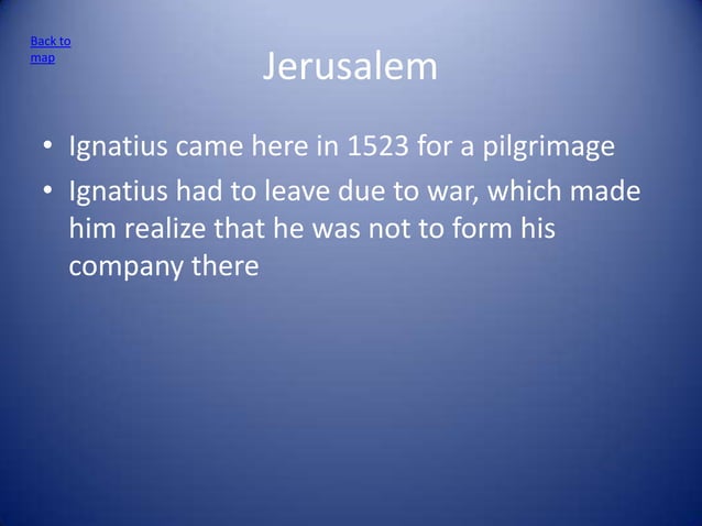 The Life of St. Ignatius | PPTX