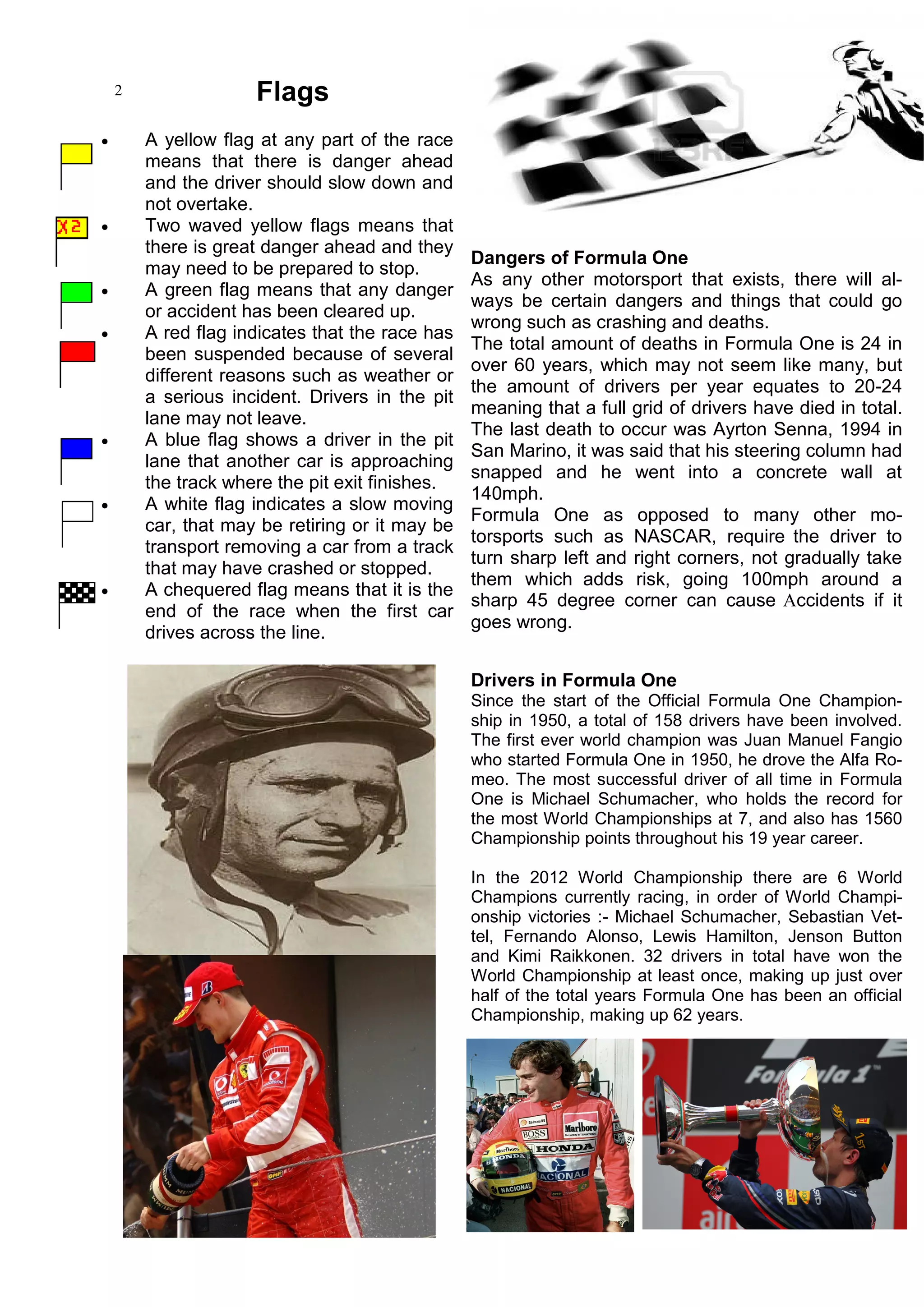 Formula One Project | PDF