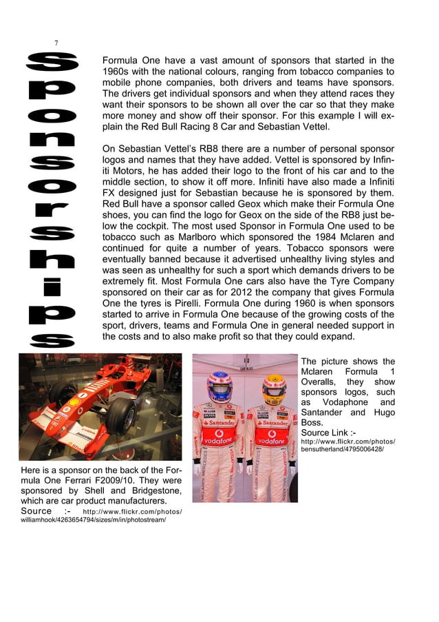 Formula One Project | PDF