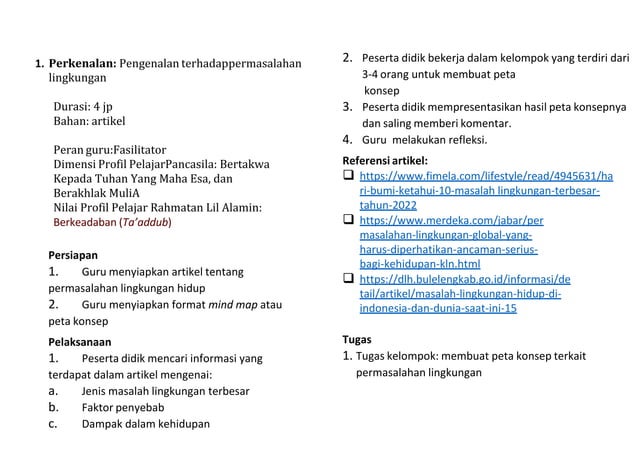 Project Penguatan Profil Pelajar Pancasila (P5) GAYA HIDUP BERKELANJUTAN.docx