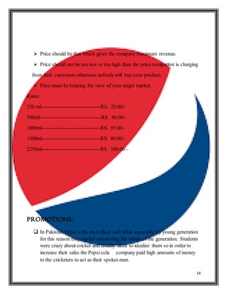 Project pepsi | DOCX