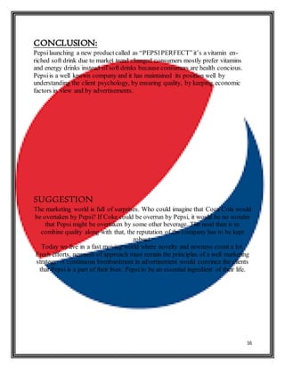 Project pepsi | DOCX