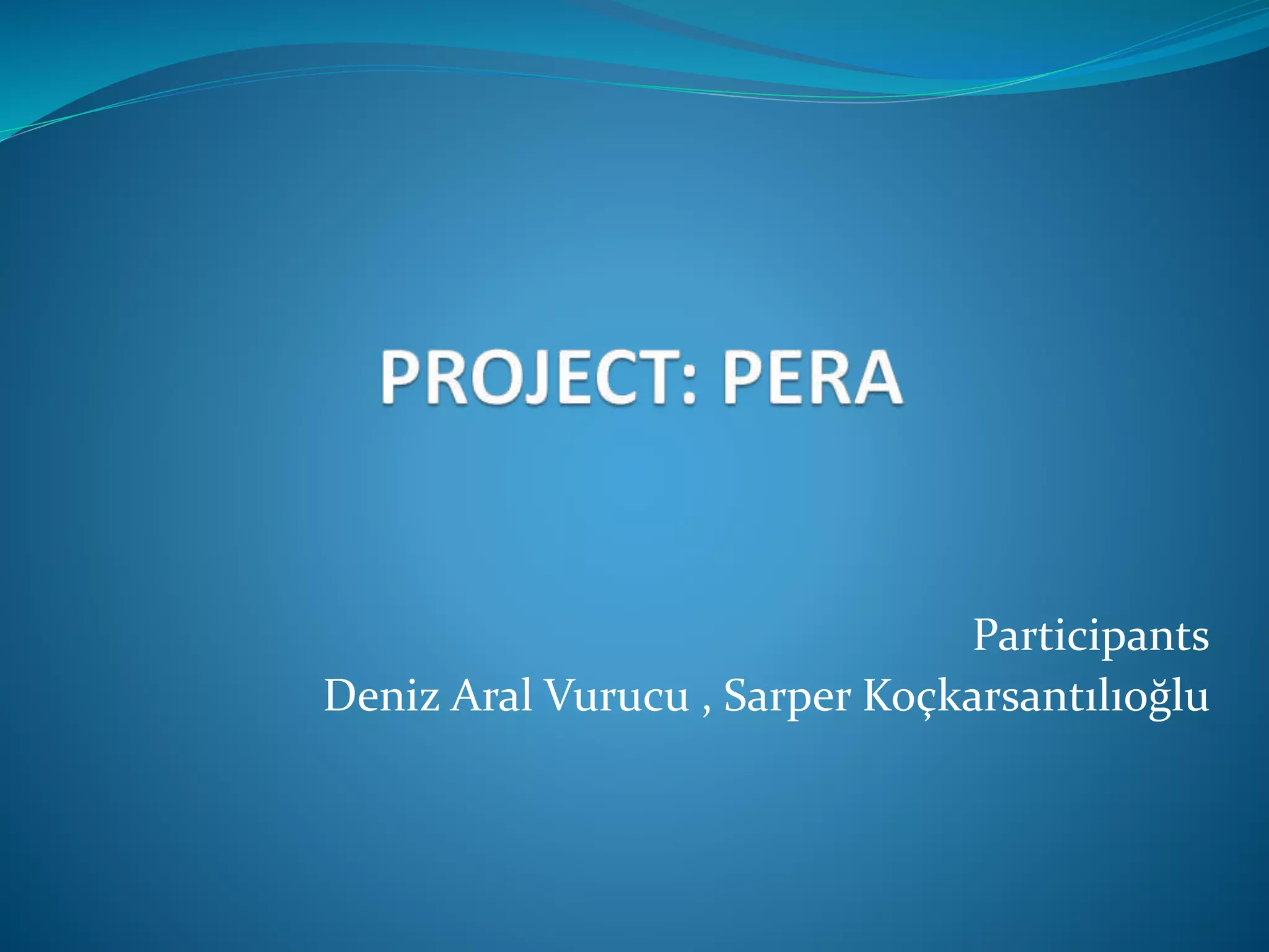Project PERA #SciChallenge2017' #scichallenge2017 | PPT