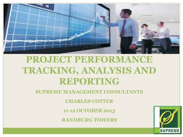 Project performance tracking analysis and reporting | PPT | Stocks and ...