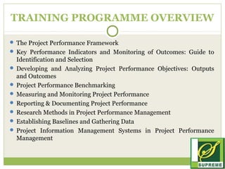 Project performance tracking analysis and reporting | PPT