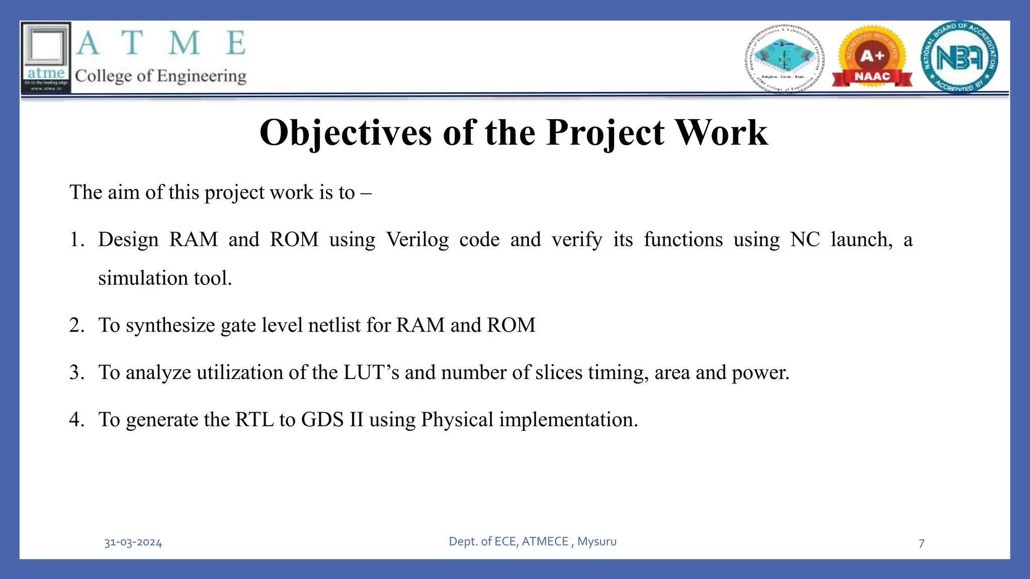 Synthesisof ram and rom in cadencesoftware.pptx