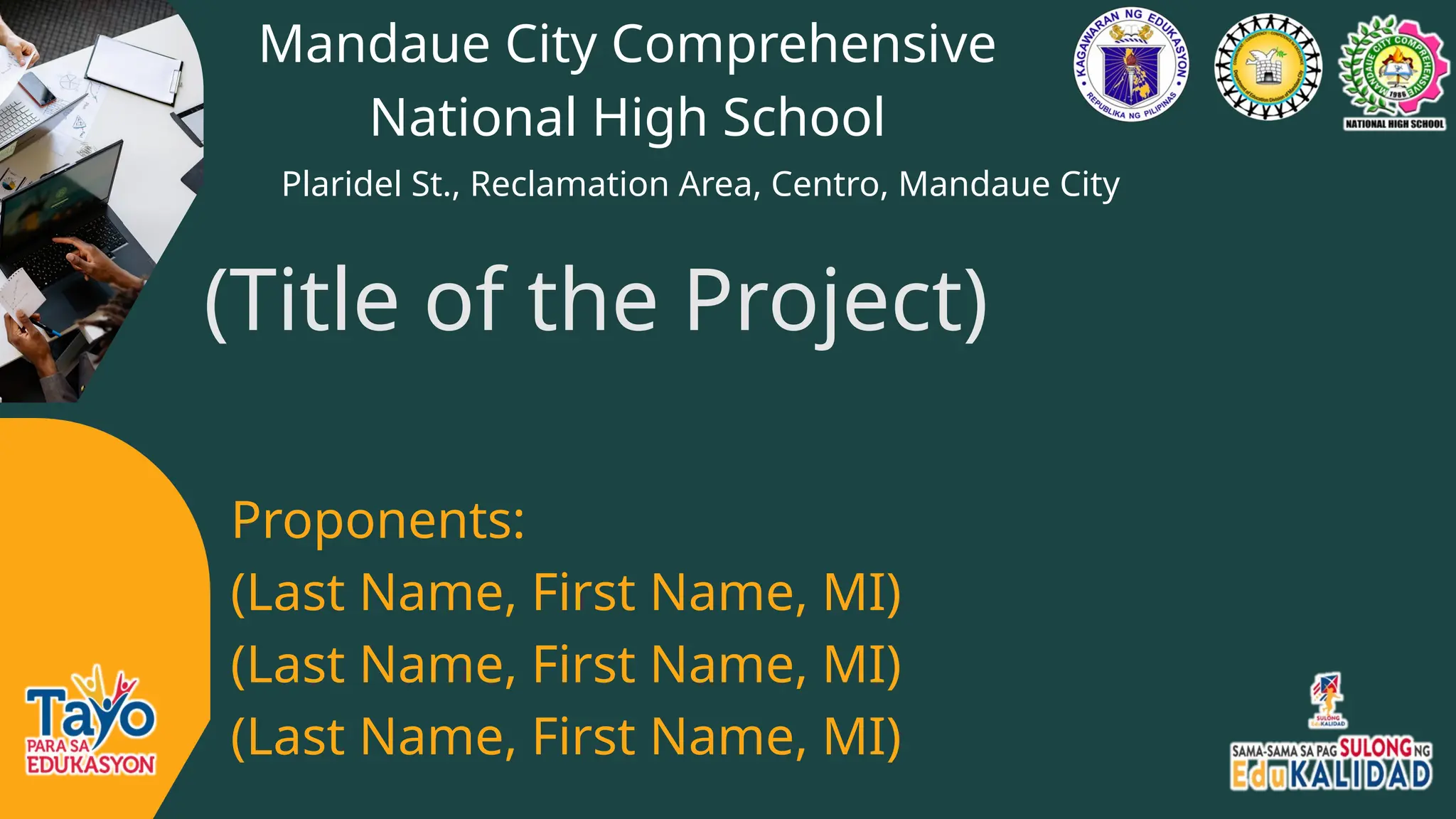 Project Pitching Template mCCNHS-JHS.pptx