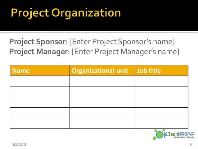 Project plan for ISO 9001 Implementation