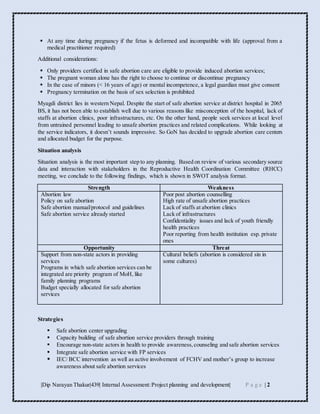 SBA strengthening project planning using logical framework analysis in ...