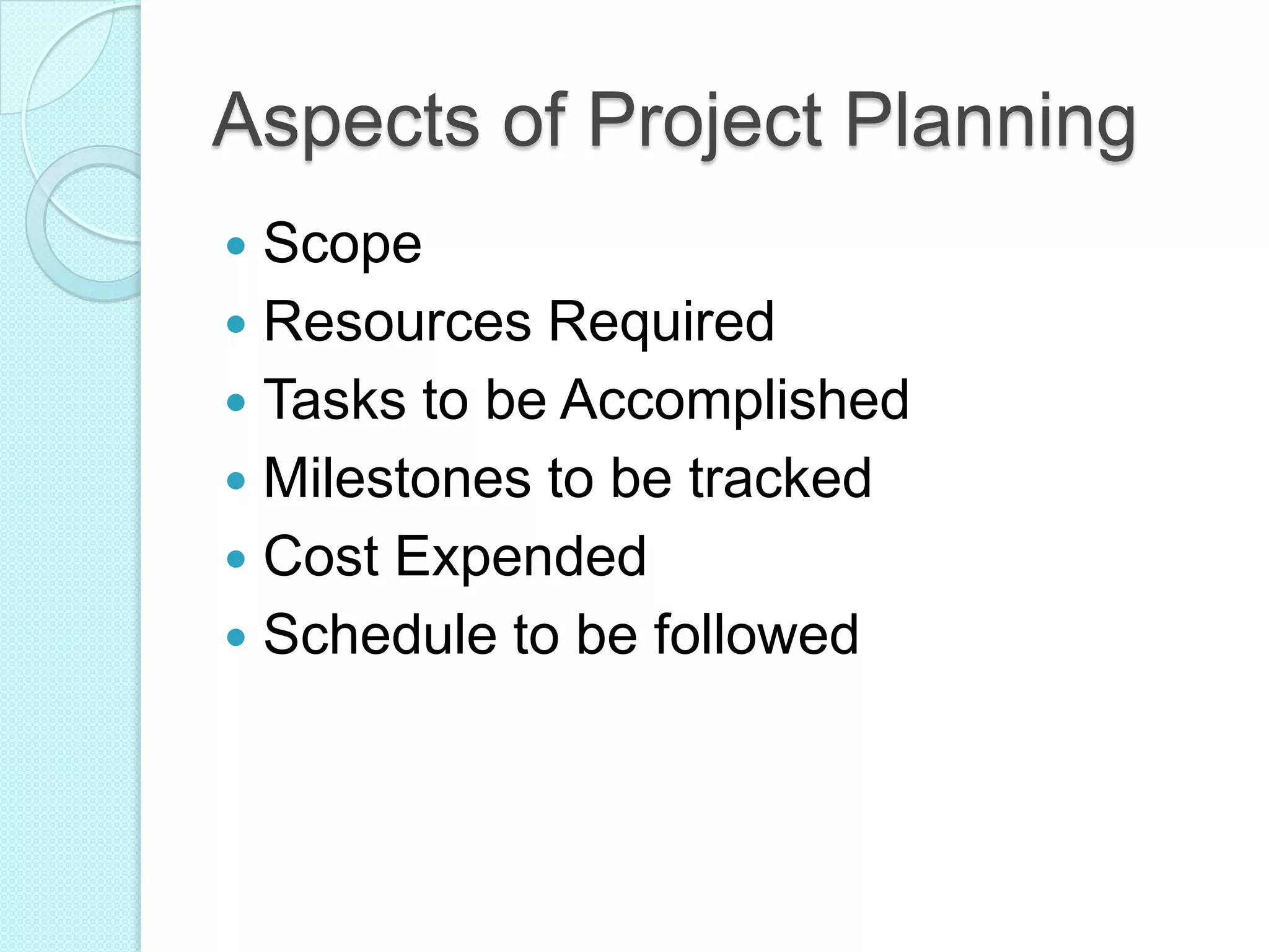 CS4 - Project planning | PPT