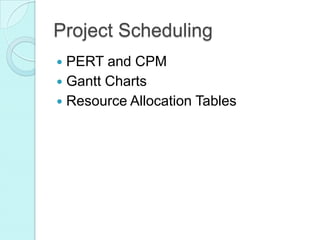 CS4 - Project planning | PPT