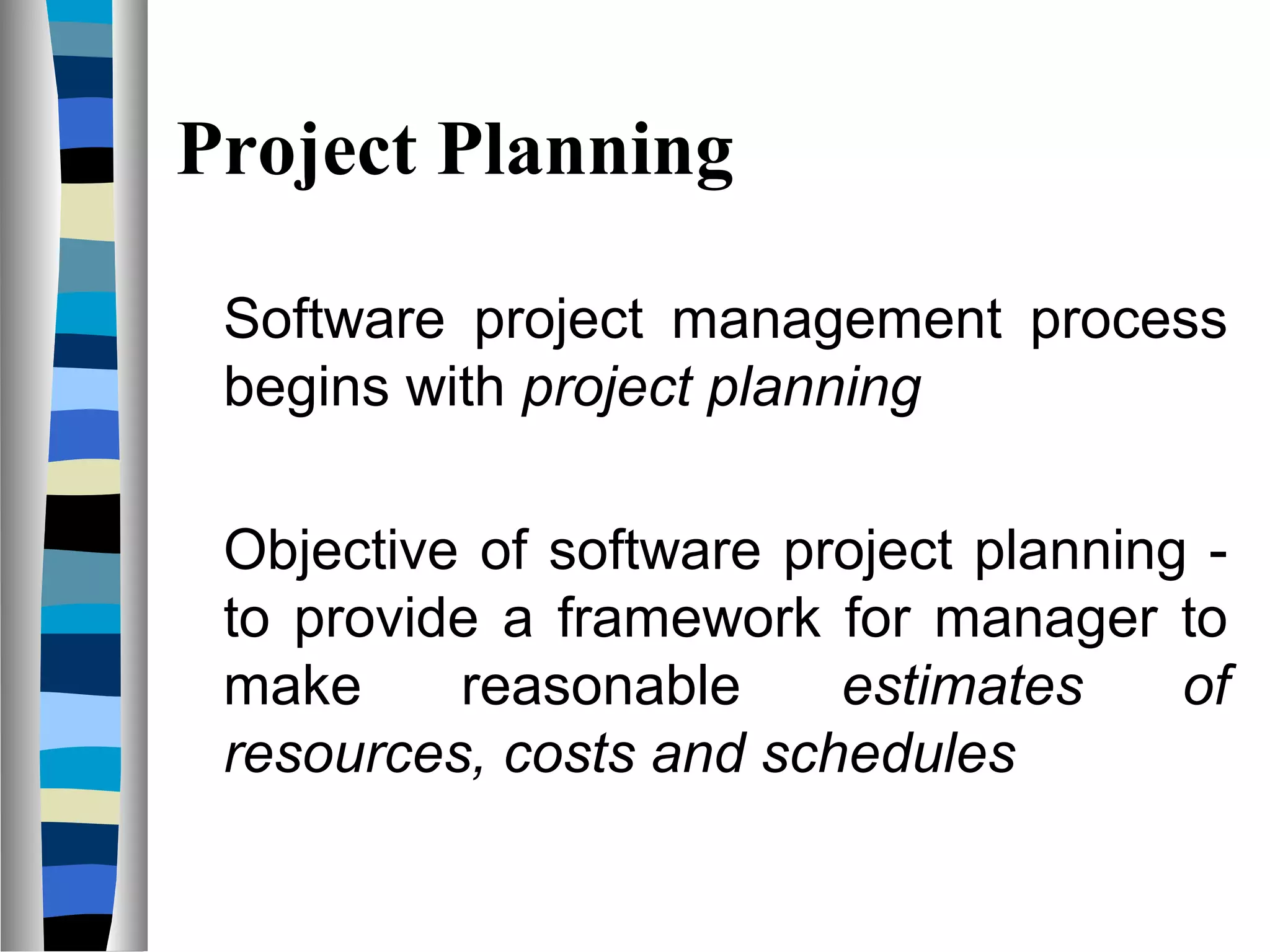 Project planning | PPT