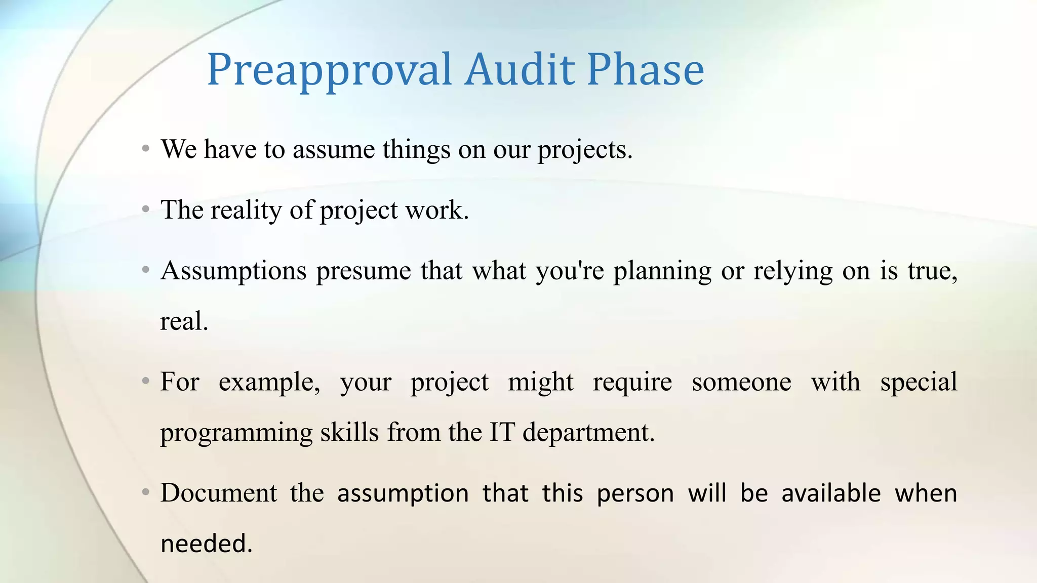 Project Planning and Approval Process | PPTX