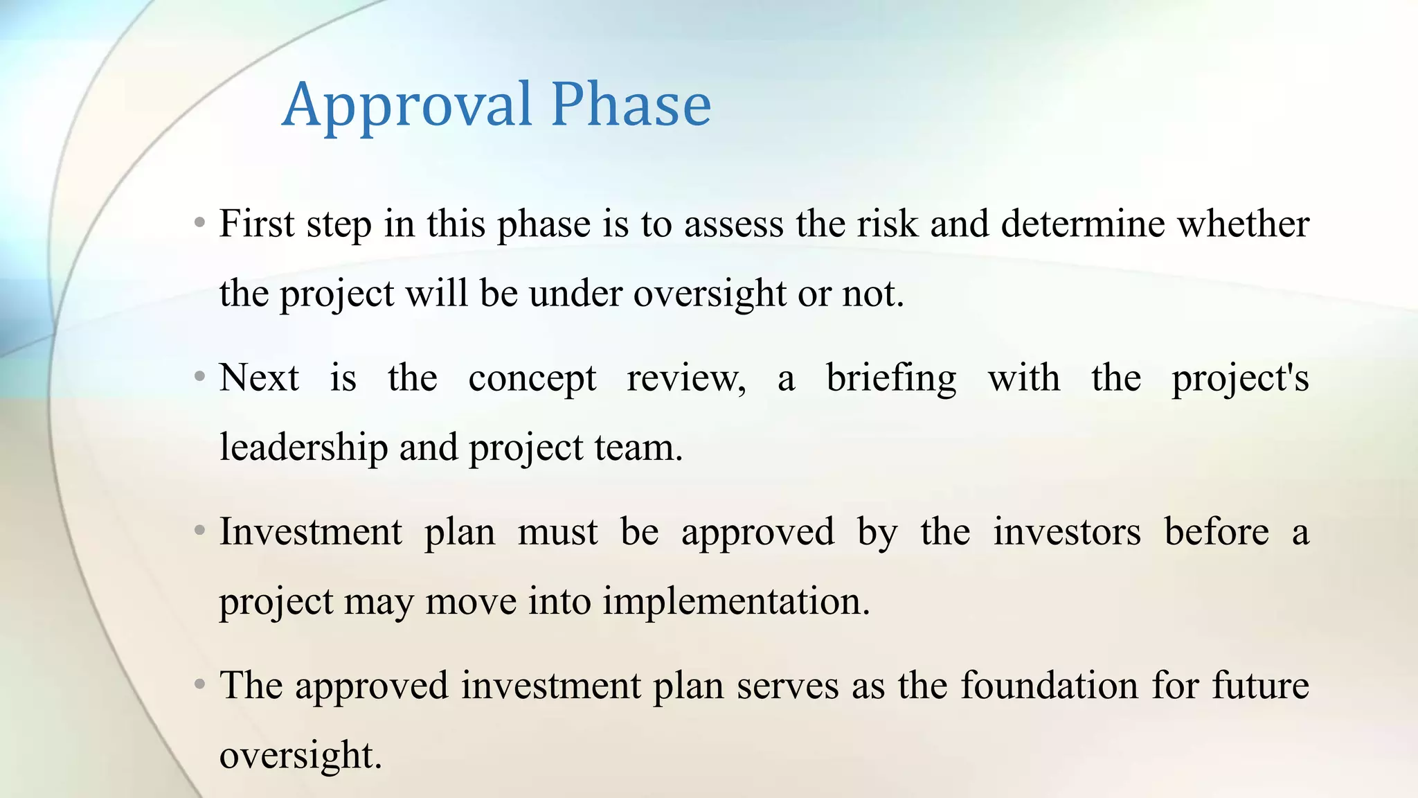 Project Planning and Approval Process | PPTX