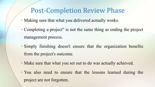 Project Planning and Approval Process | PPTX