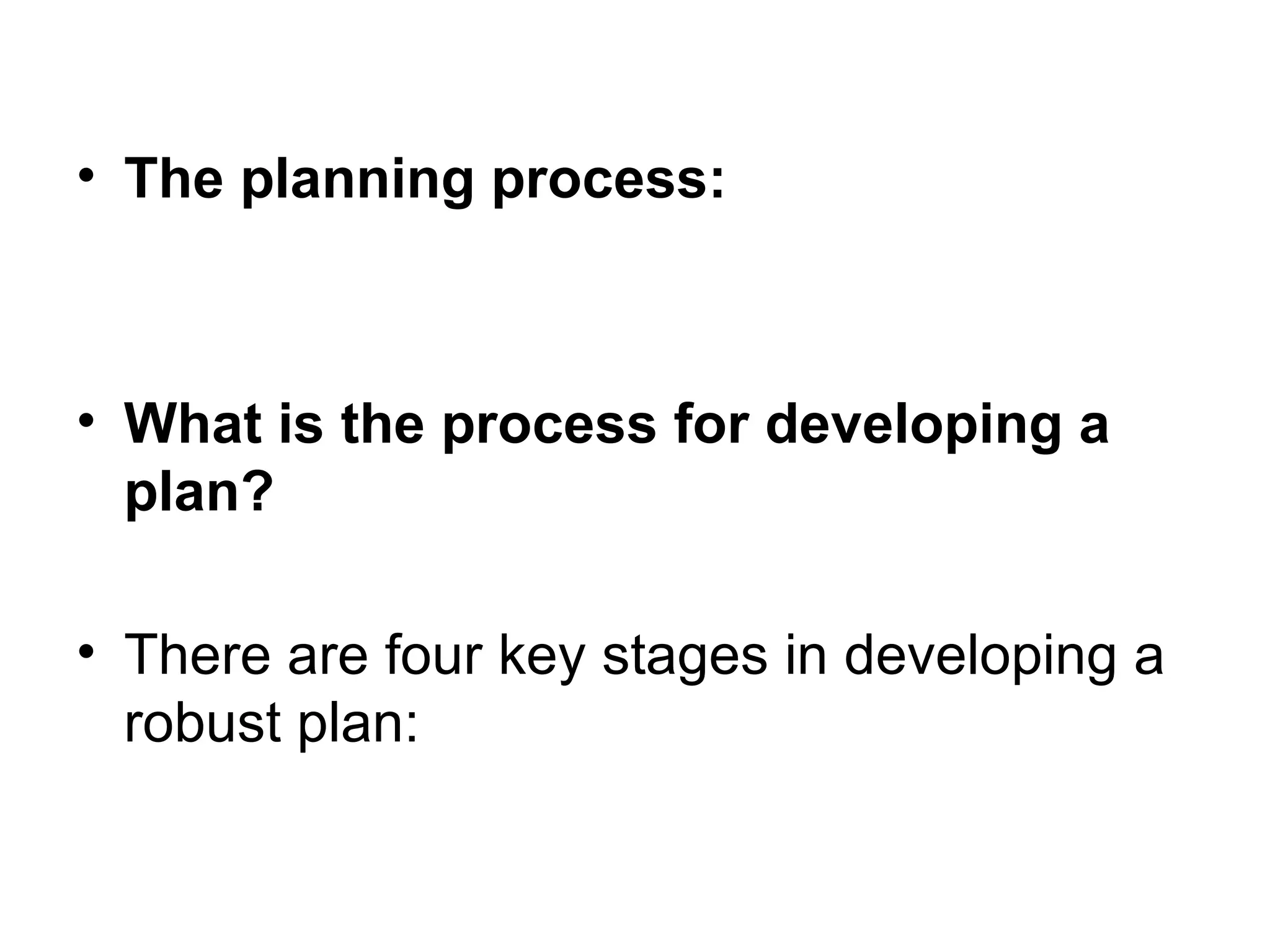 Project planning and control | PPT