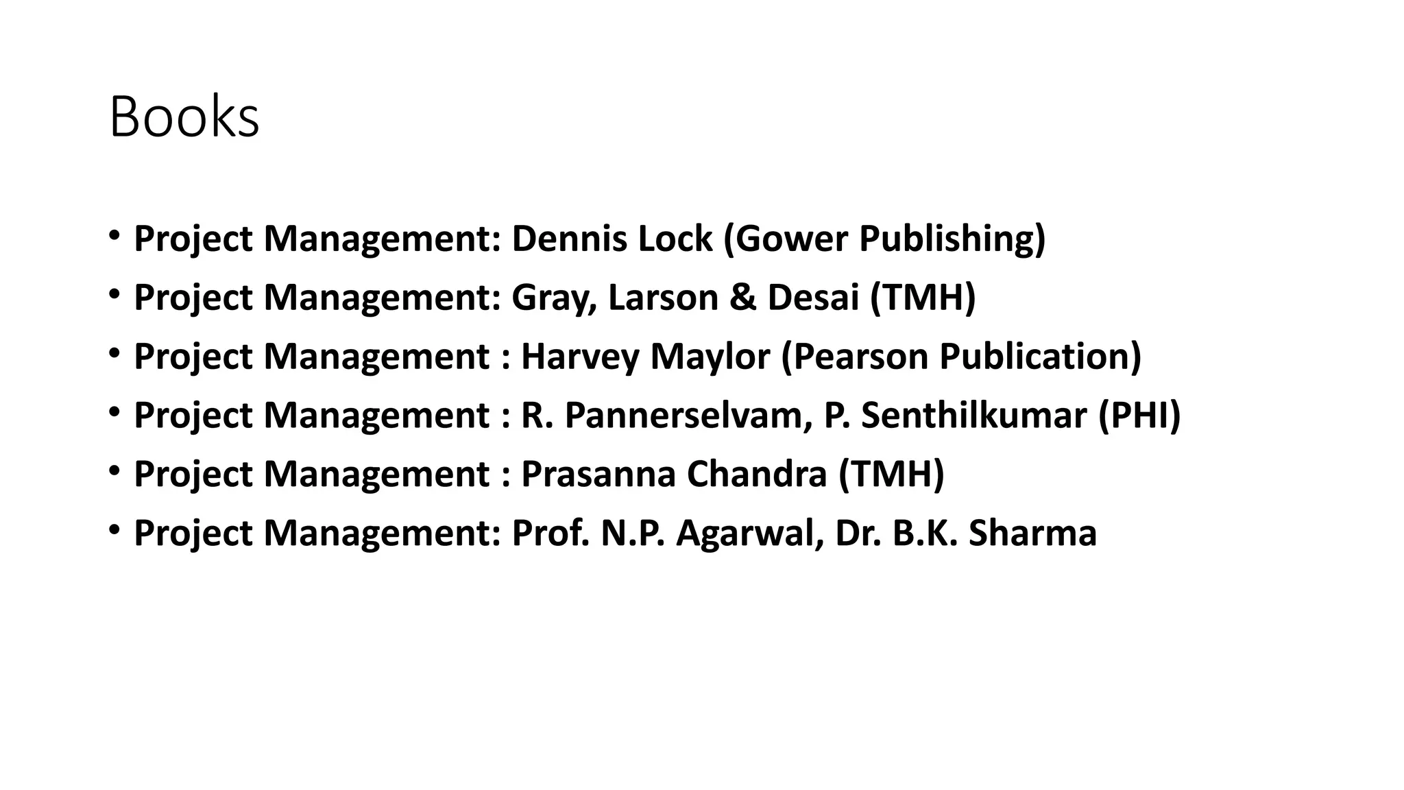 Project planning and control | PPTX