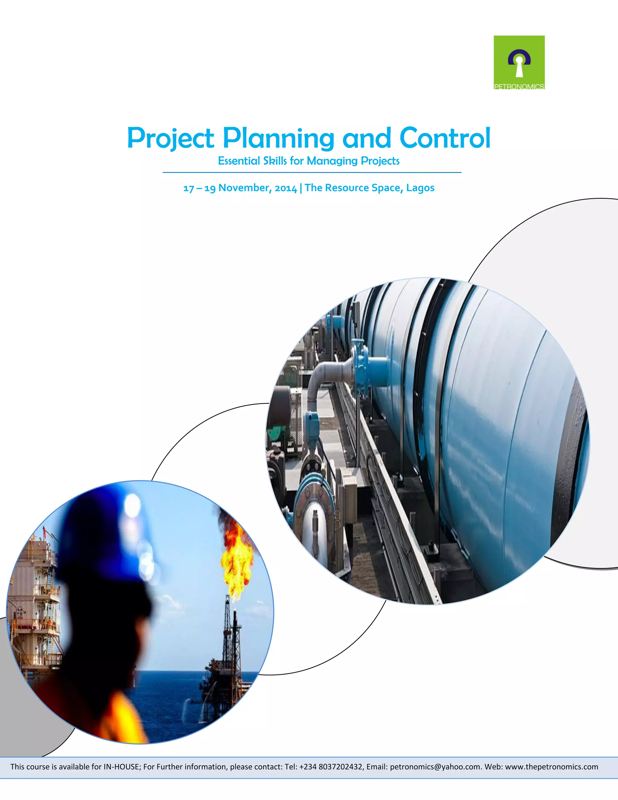 Project planning and control - Nov | PDF | Workshops and Classes ...