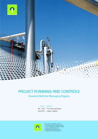 Project planning and controls | PDF
