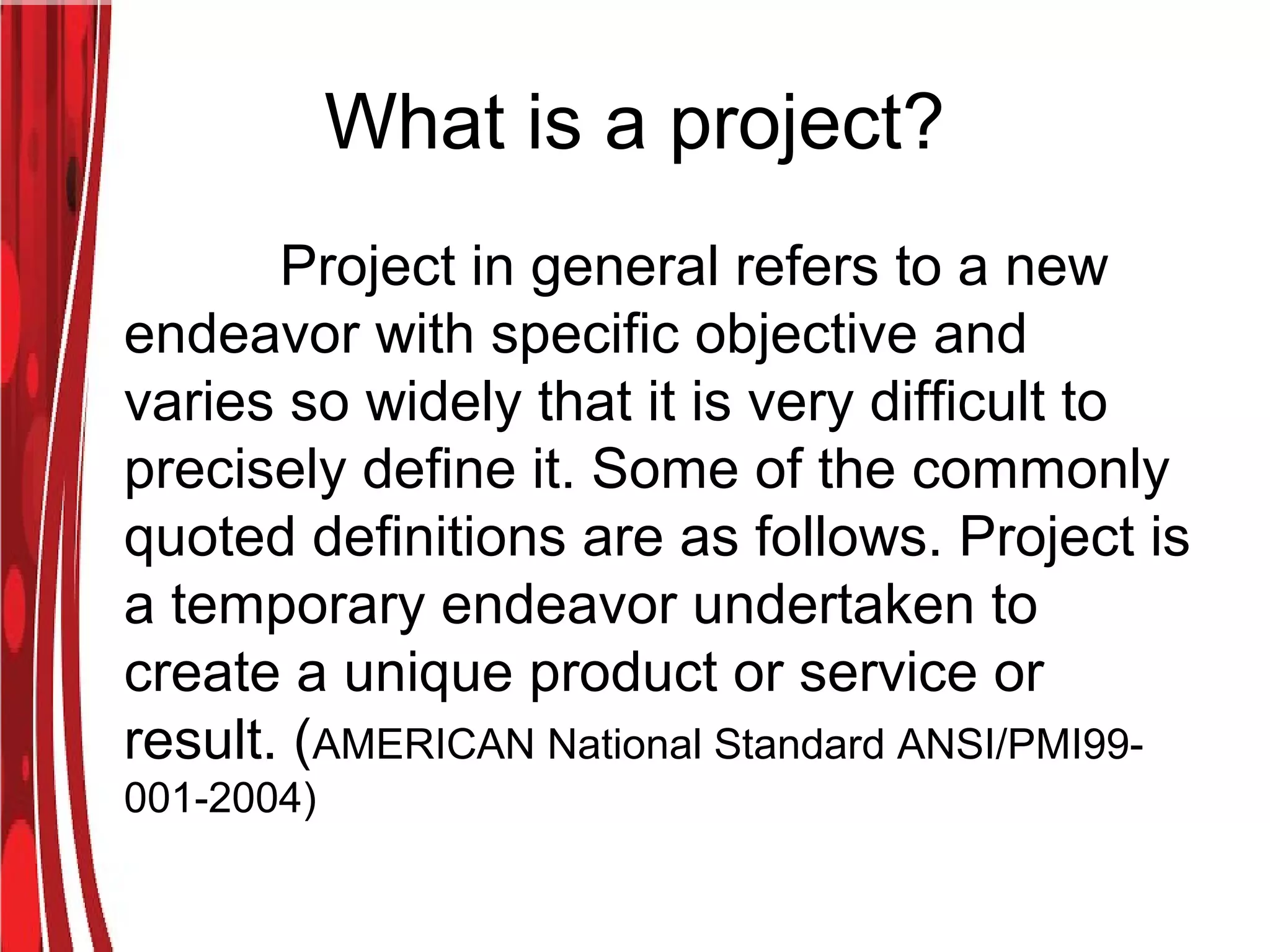 Project Planning and Development | PPT