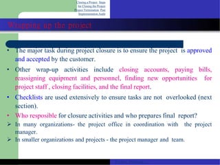 Project Planning and Excution chapter 6.ppt | Civil Engineering ...